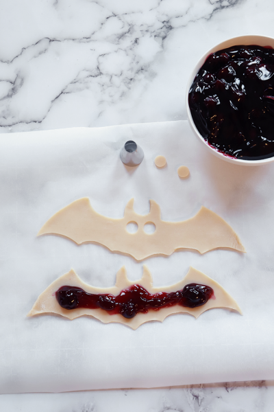 Blueberry Bat Pies - Paint Me Pink
